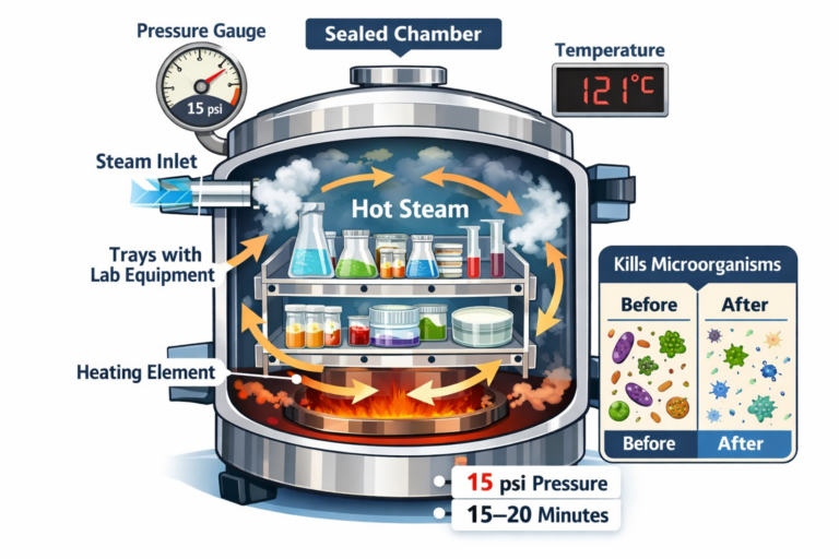 What is an Autoclave? Principle of operation and how it works